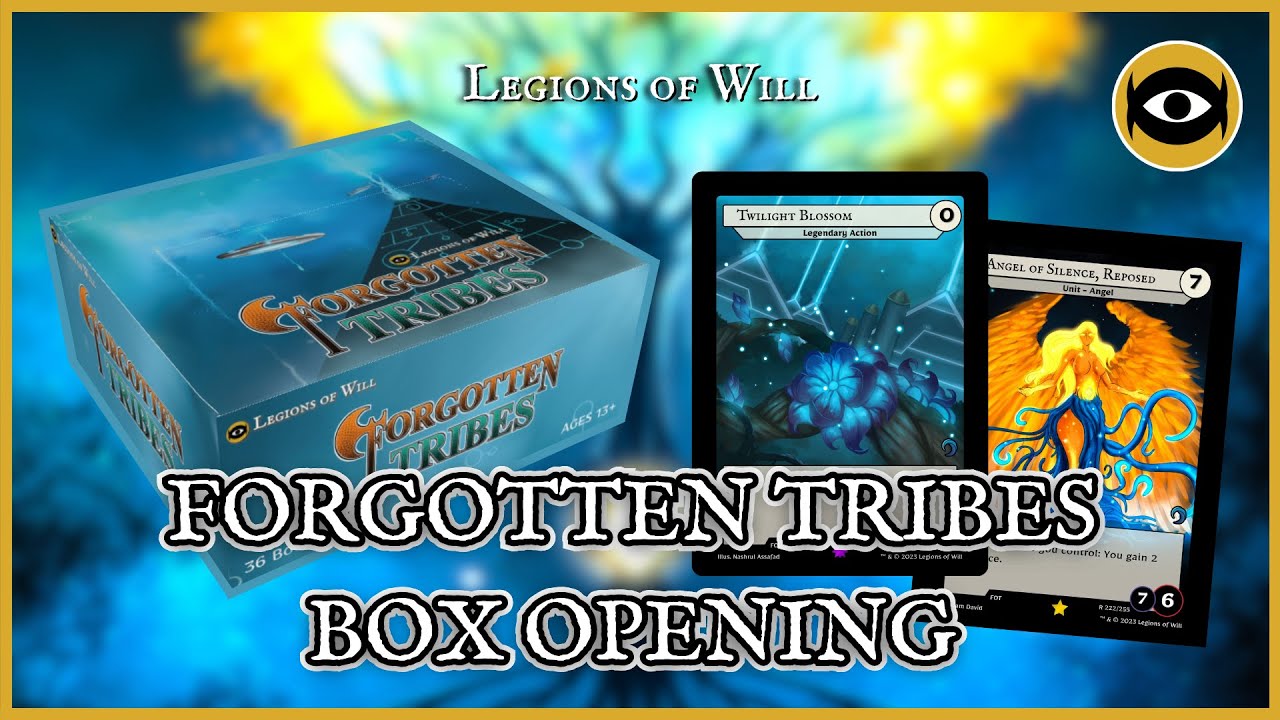 Forgotten Tribes Booster Box Opening | Legions of Will - YouTube