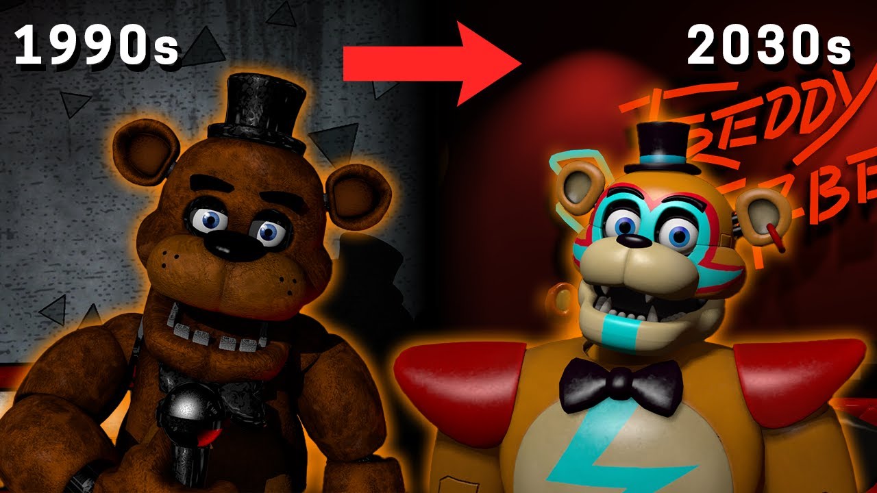 The COMPLETE Evolution of FNAF's Animatronics - YouTube