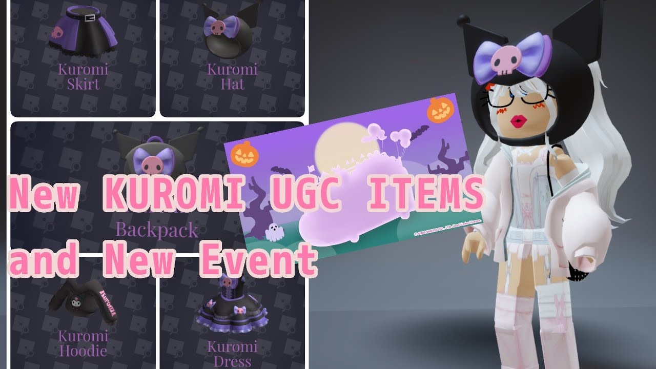 😱KUROMI FREE UGC ITEMS ! HOW TO PREPARE | MY HELLO KITTY CAFE - YouTube