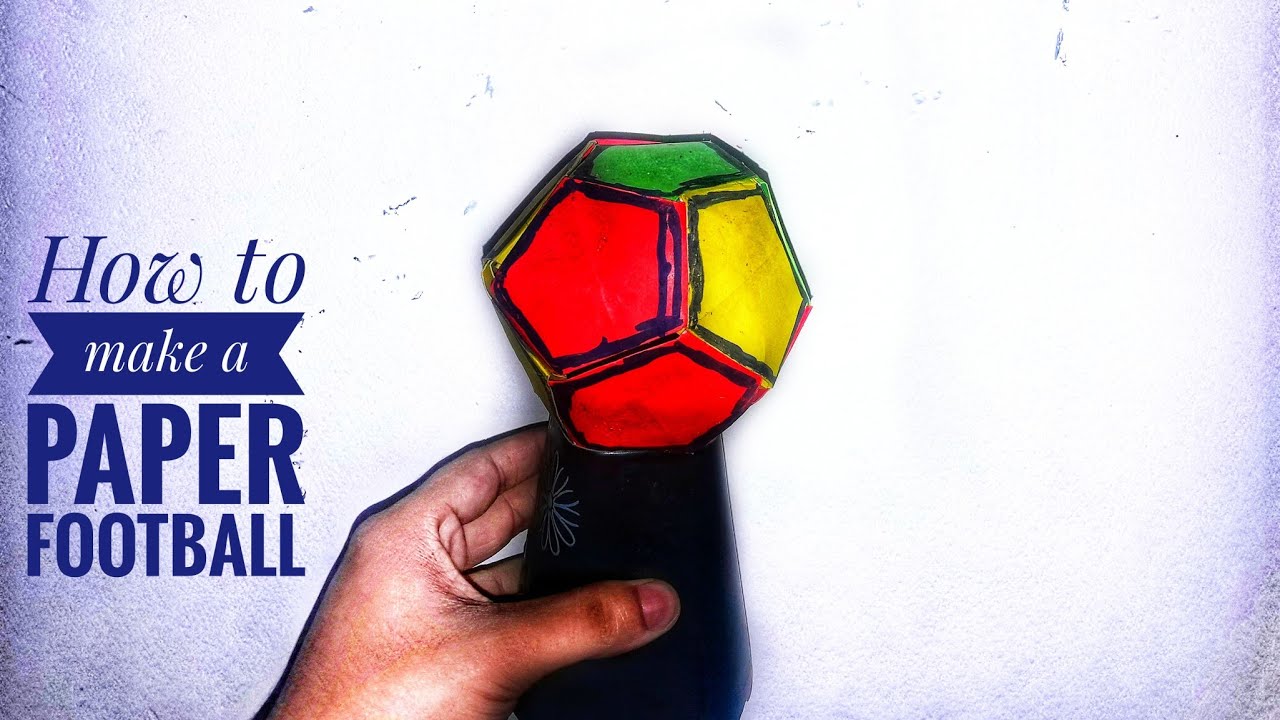 How To Make A Paper Soccer Ball Origami Soccer Ball Diy Football how-to-make-a-paper-soccer-ball-origami-soccer-ball-diy-football