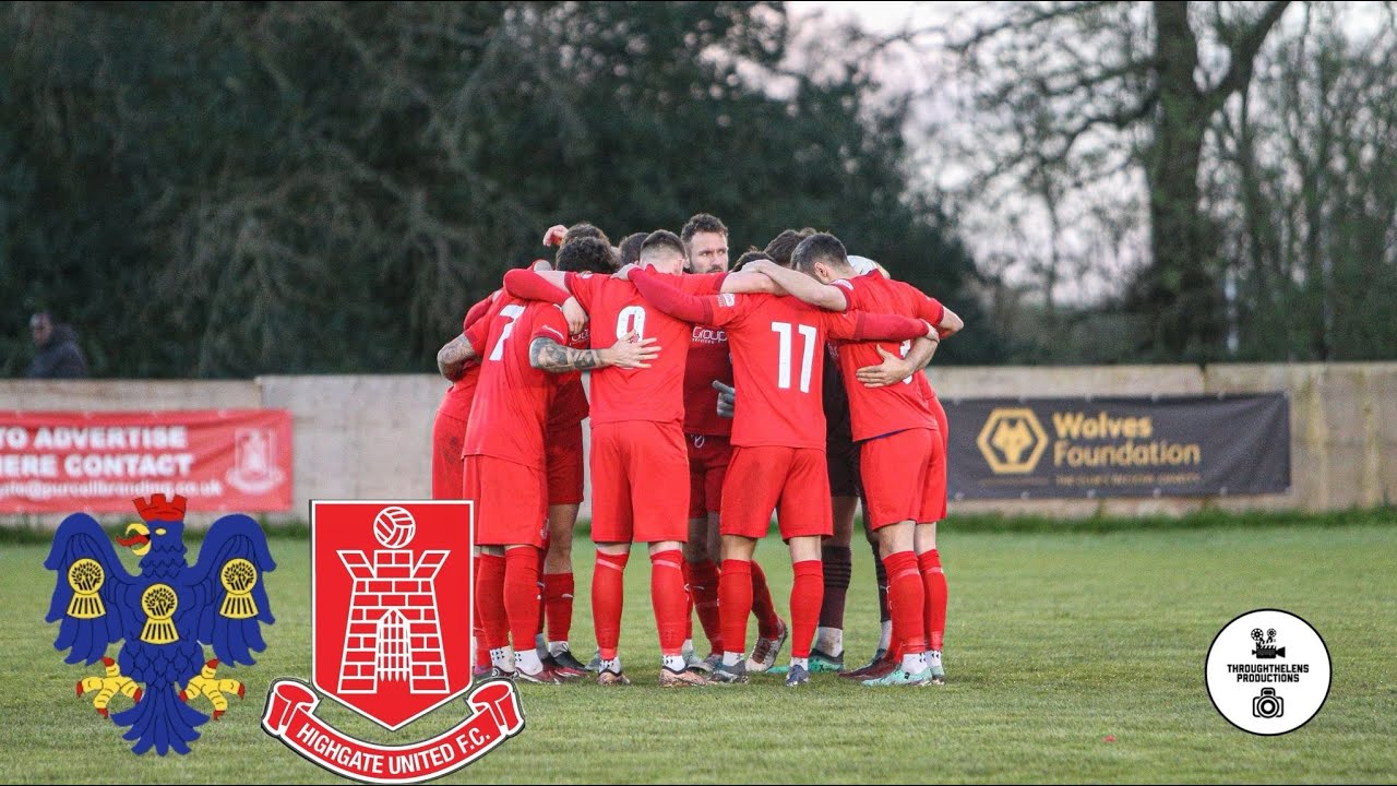 THE PENULTIMATE LEAGUE GAME OF THE SEASON: HIGHGATE UNITED VS NORTHWICH ...