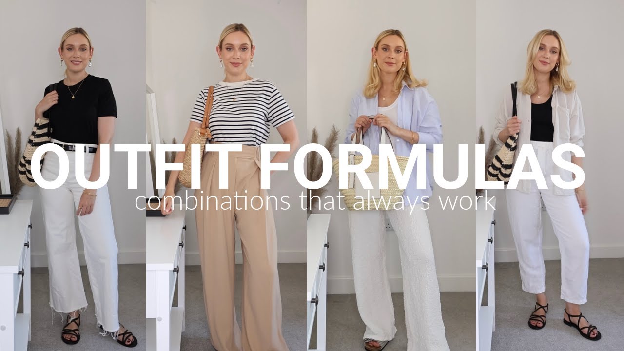 OUTFIT FORMULAS TO USE WHEN YOU HAVE NOTHING TO WEAR! SIMPLE, CLASSIC ...