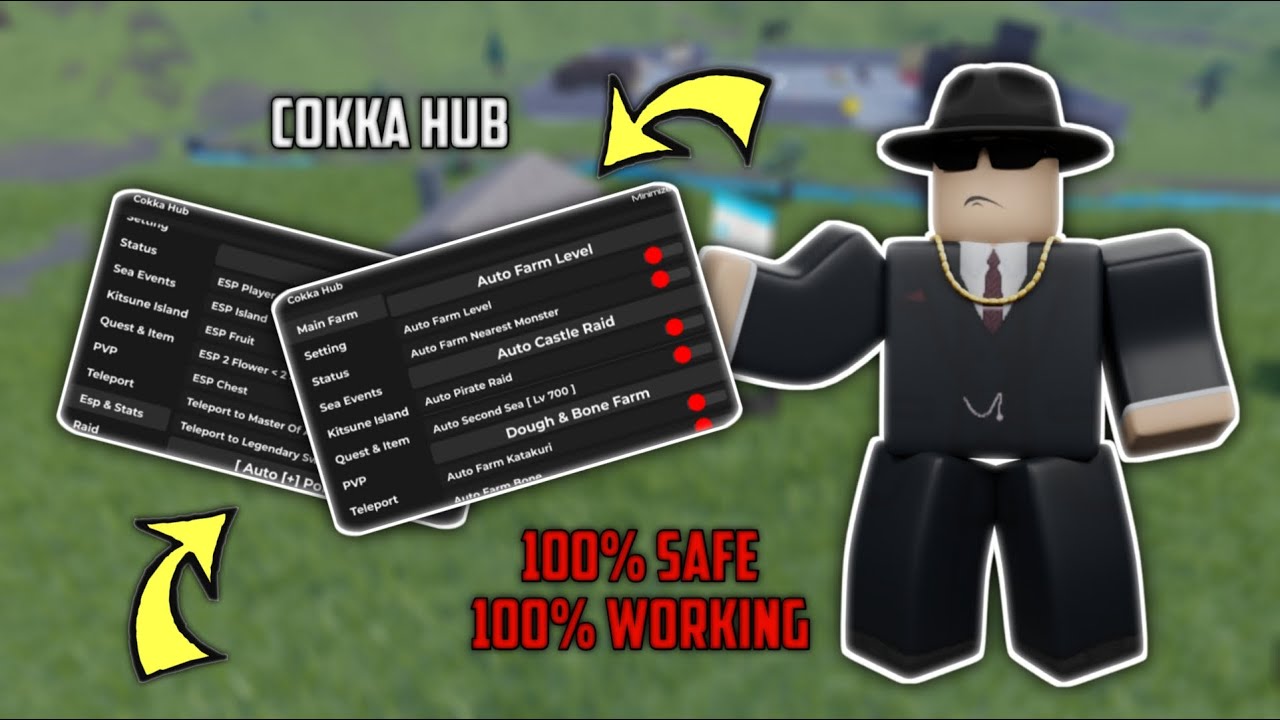 BLOXFRUITS COKKA HUB SCRIPT 2024 | Cokka Hub Script for BloxFruits ...