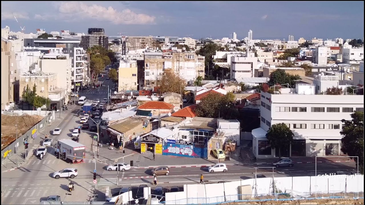 Tel Aiv: Salame and Herzl aerial - YouTube