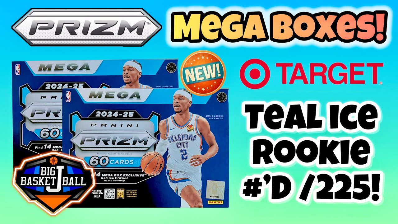 *FIRST LOOK!* 2024-25 Panini Prizm Basketball TARGET Mega Box Break x2 ...
