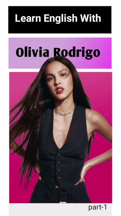 learn English with Olivia rodrigo - YouTube