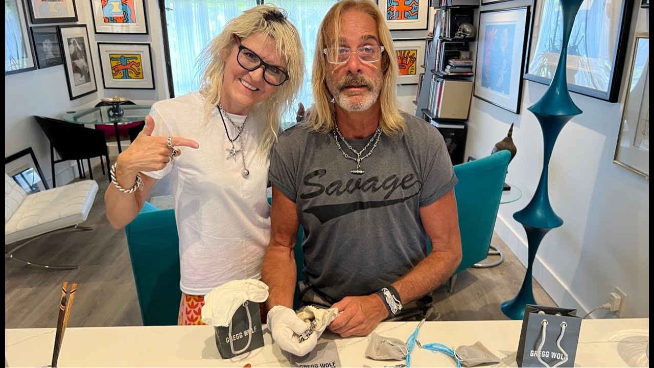 LIVE Jewelry Designer & Artisan Gregg Wolf showcase Stephen Sprouse ...