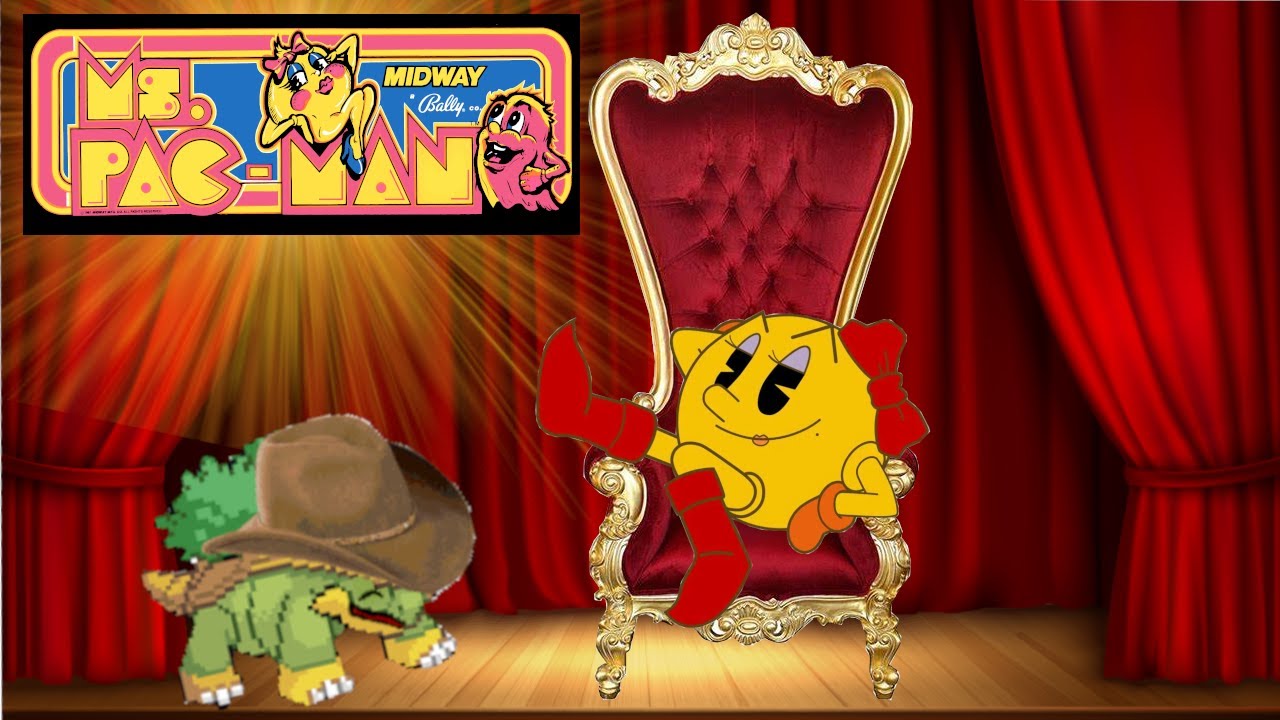Meeting the queen of arcades, Ms. Pac-man - YouTube