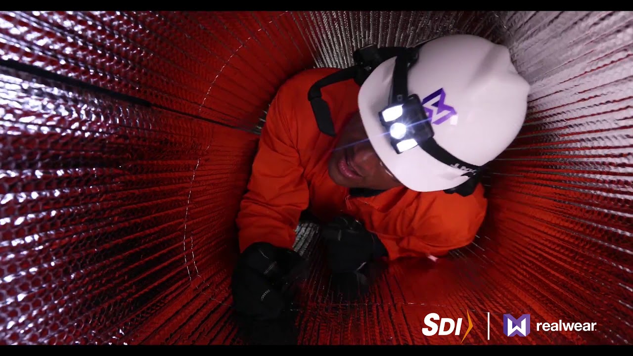 Tablet corporal Realwear HMT-1 Intrínsecamente segura - YouTube