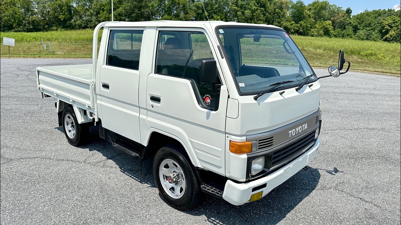 1993 TOYOTA HIACE LH95 DOUBLE-CAB TRUCK - DIESEL - 4WD - JDM - DRIVING ...