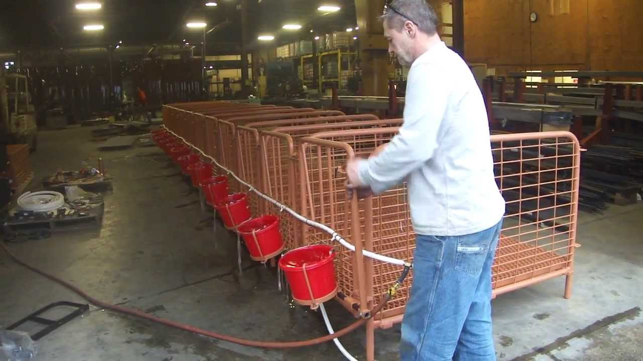 ADA Calf Stall and Bucket Dump Video - YouTube