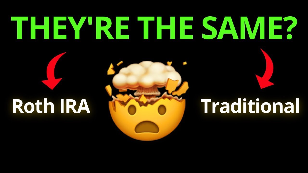Roth IRA vs Traditional IRA (Shocking Math!) - YouTube