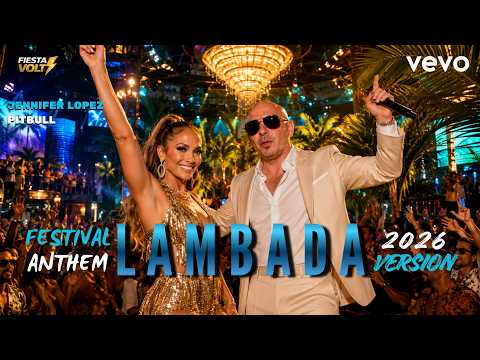Jennifer Lopez & Pitbull - Lambada (Kaoma) | Tropical Party Remix 2026🔥| Fiesta Volt