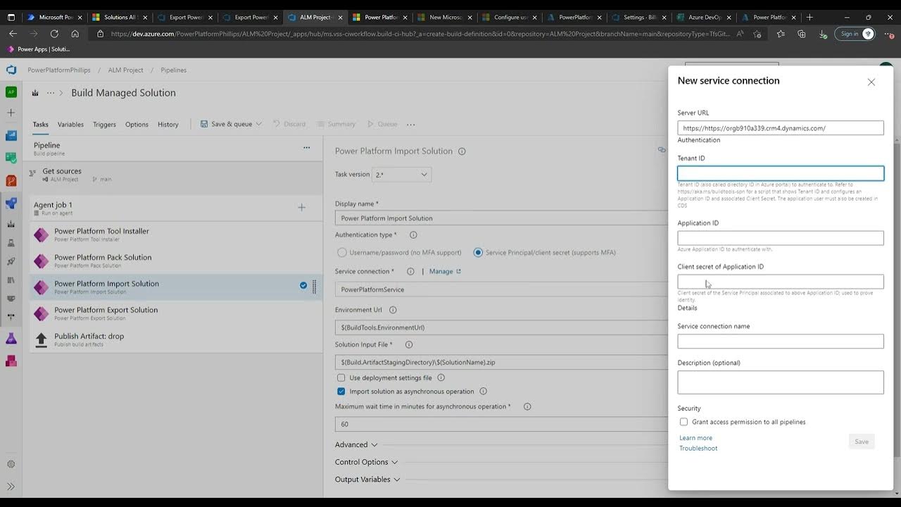 Power Platform - ALM - Part 4 (Build Managed Solution) - YouTube