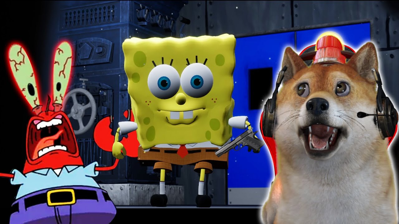 MISI SPONGEBOB MELAWAN MR CRABS EVIL YANG JAHAT! - PLANKTONS PLAN - YouTube