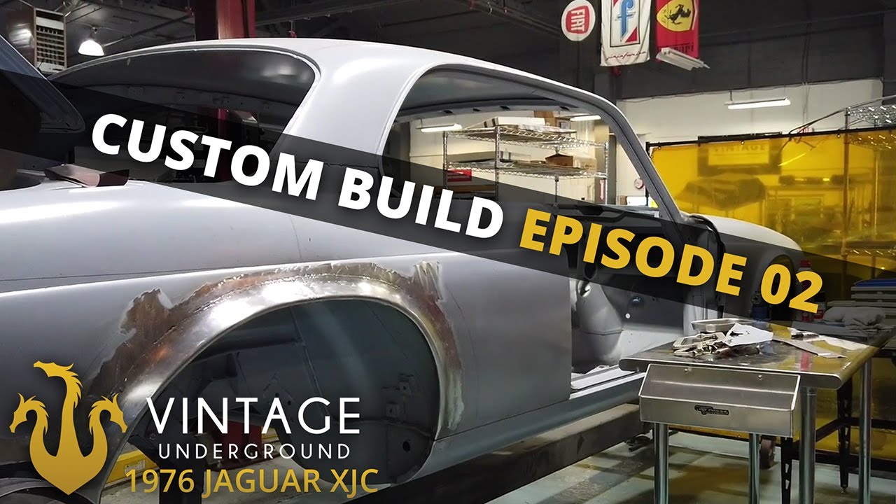 1976 Jaguar XJC | Vintage Underground Custom Build | Episode 02 - YouTube