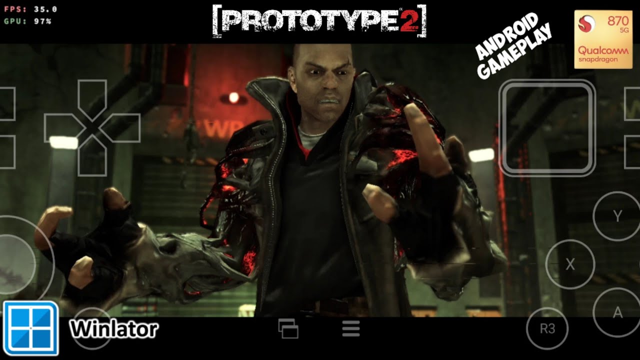 Prototype 2 | Gameplay On Android | (Part 4) | Winlator Android ...