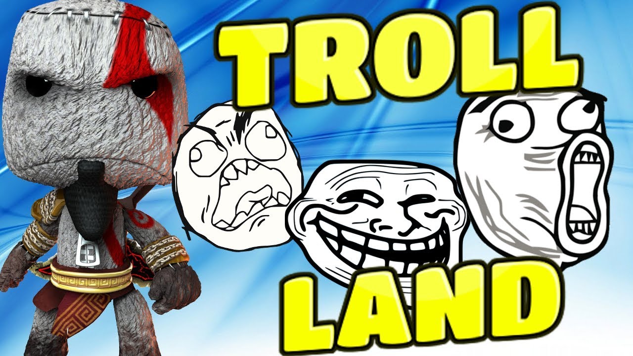 LittleBigPlanet PS4 - TROLL LAND 100% - YouTube