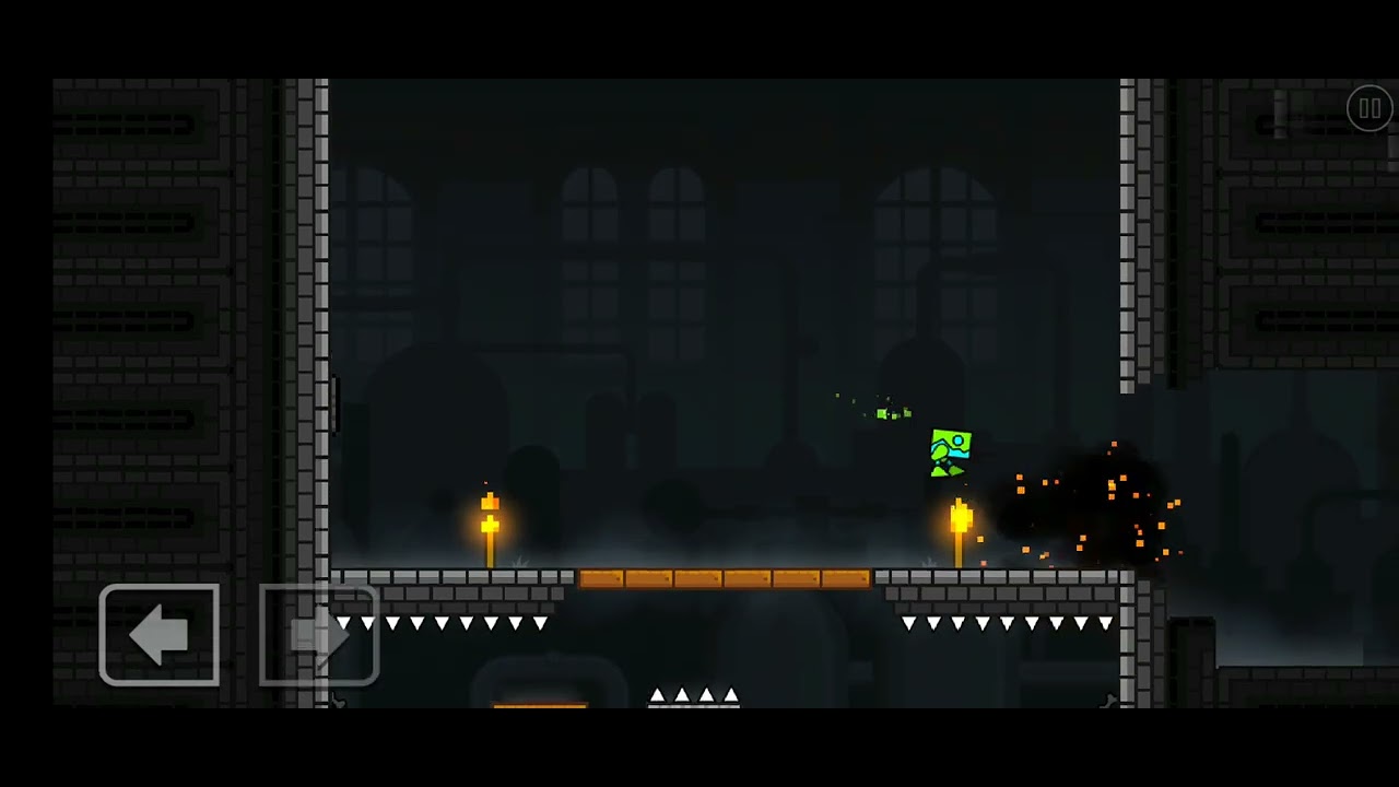 geometry dash the tower level-3 the cellar - YouTube