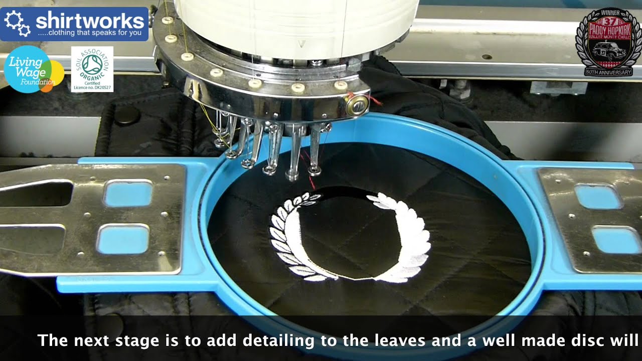 How to achieve good quality embroidery - YouTube