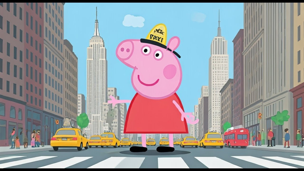 Peppa Pig in New York: Empire State Building Fun! | Peppa Pig world ...