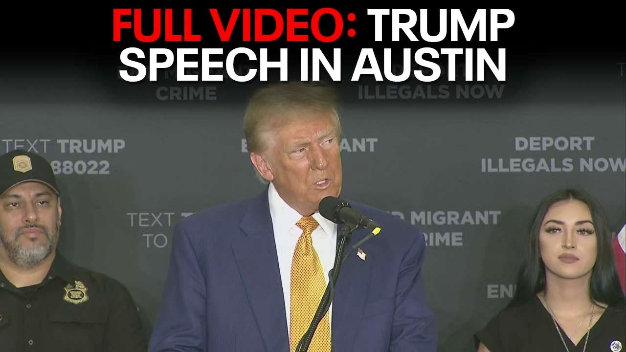 FULL VIDEO: Former President Donald Trump speaks about immigration ...