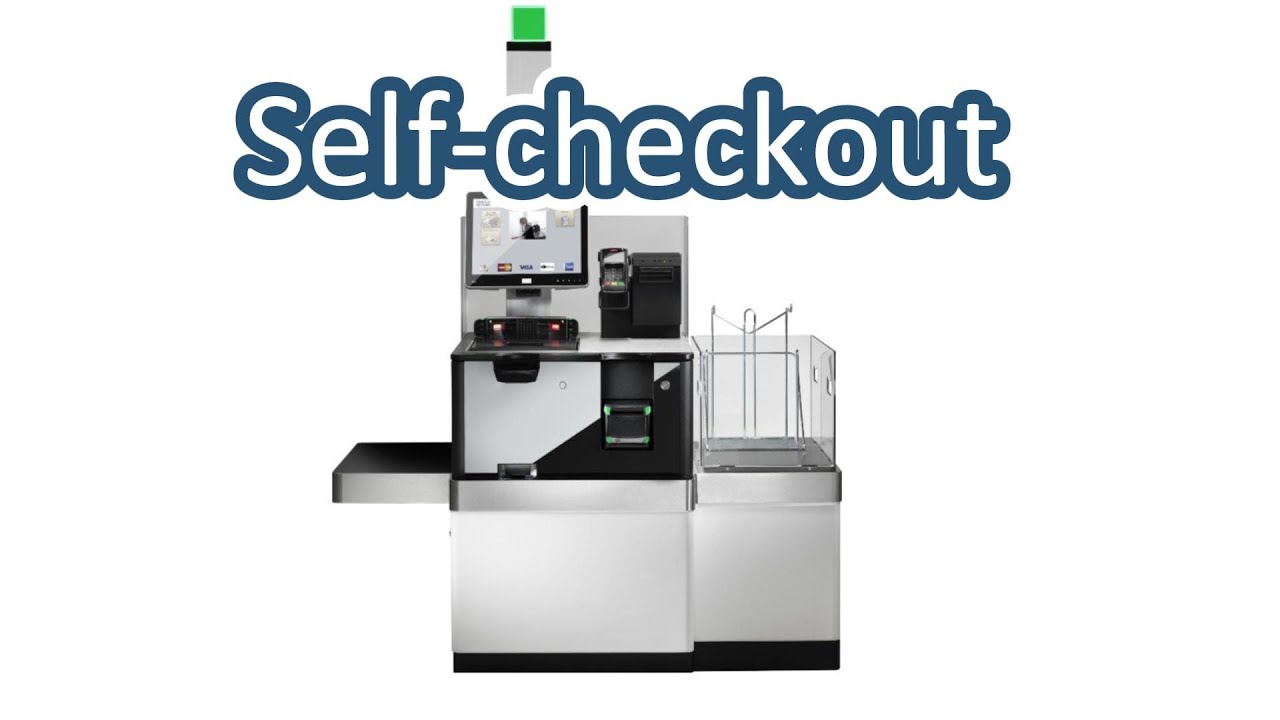 Supermarket Self Checkout Kiosk - YouTube