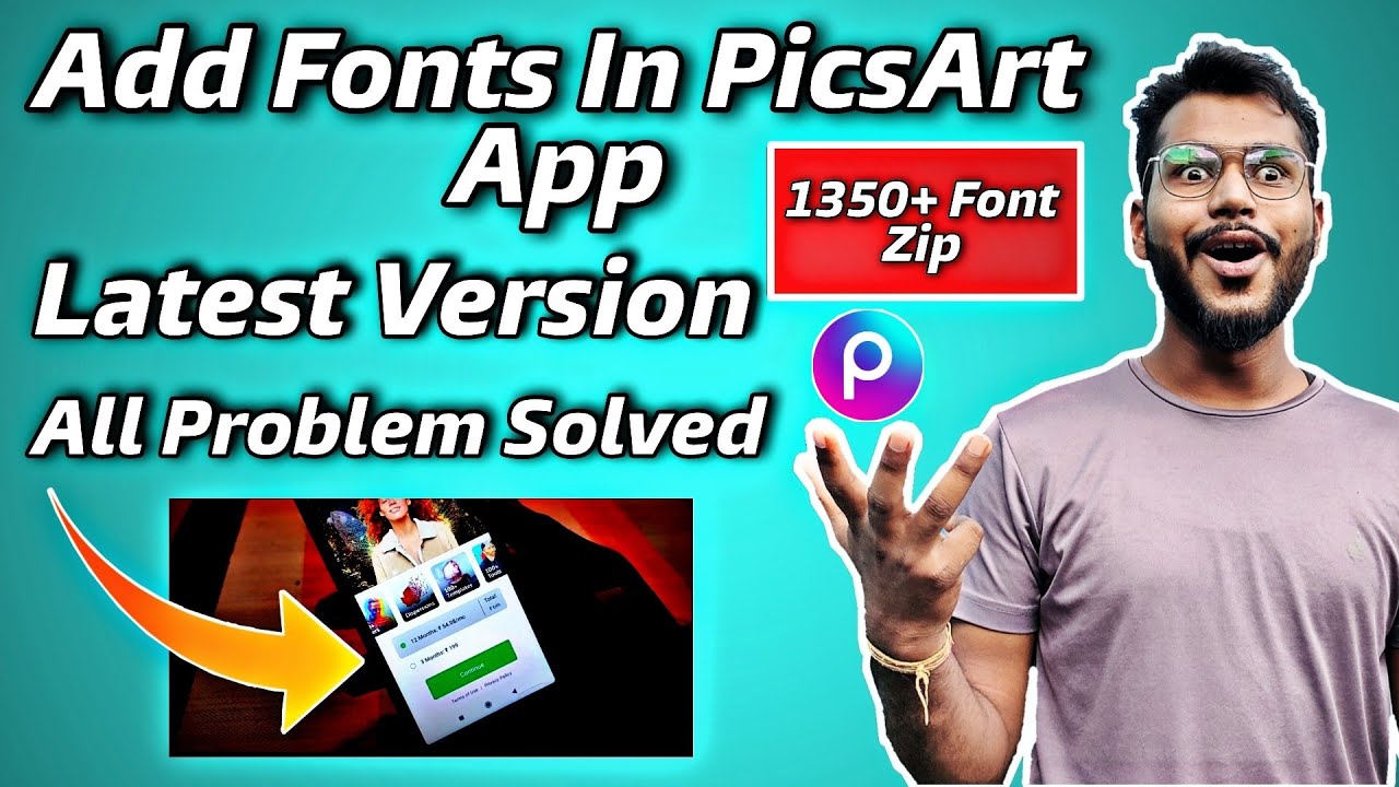 How To Add Custom Fonts In Picsart Picsart Font Add Problem Solved How To Add Custom Fonts In Picsart Picsart Font Add Problem Solved