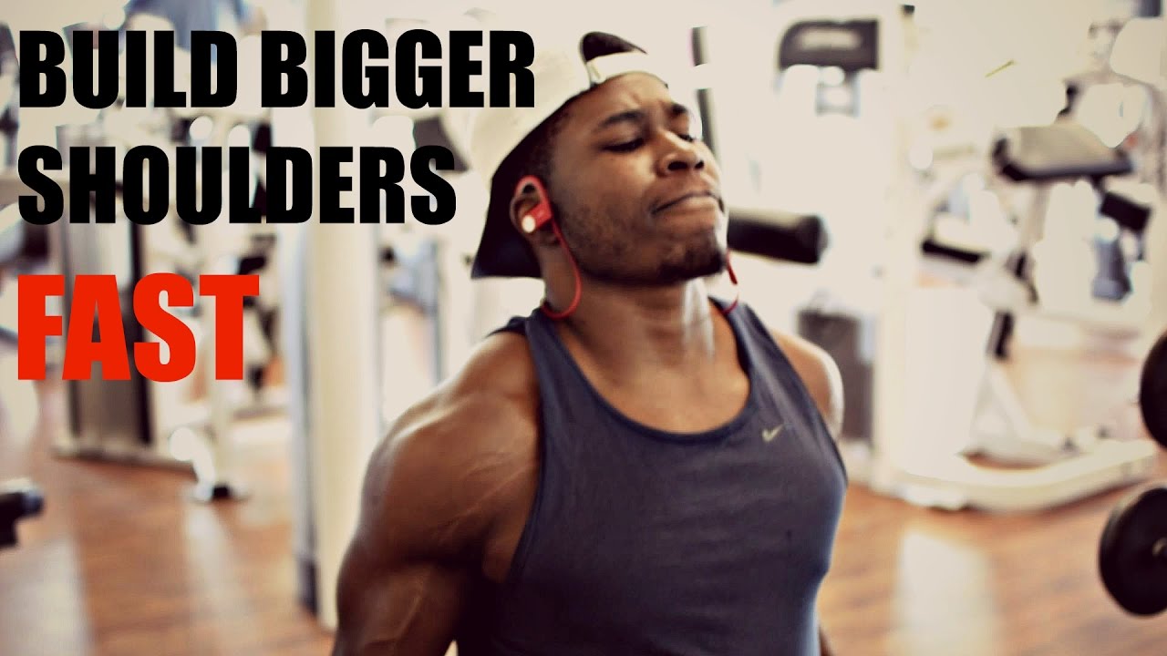 How to Build Big Shoulders Fast | Savage Fit Knows How - YouTube