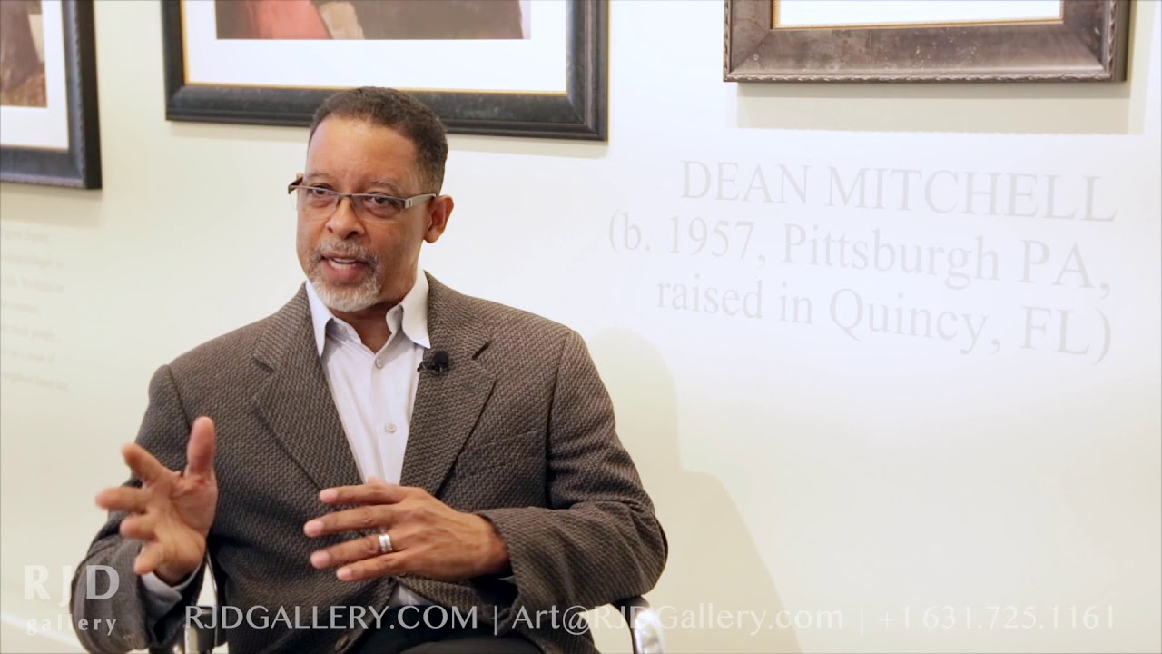 Dean Mitchell at RJD Gallery - YouTube