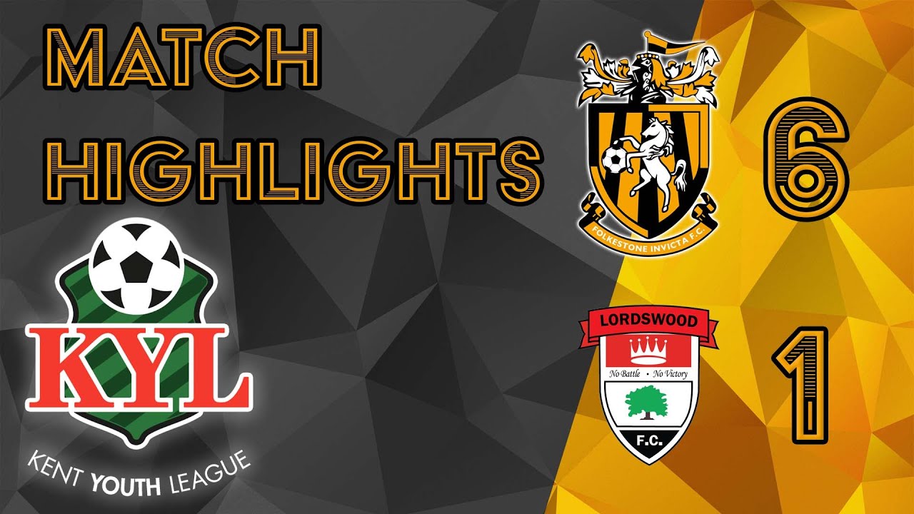 Youth | Folkestone Invicta U18 v Lordswood FC U18 | Kent Youth League ...