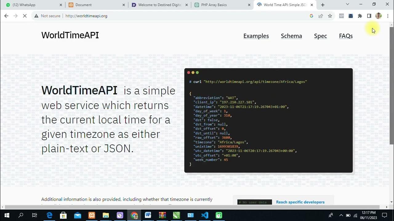How to Get time zone for your Website project - YouTube