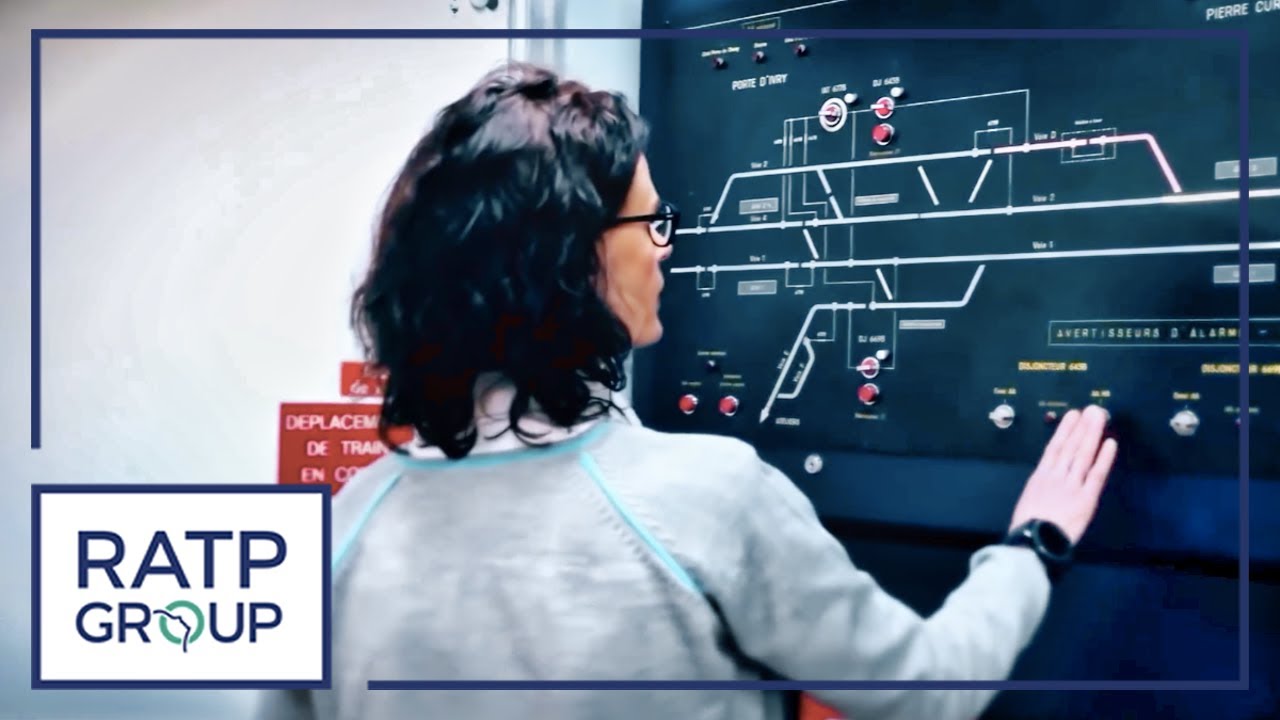 Métier: gestionnaire de circulation des trains | RATP - YouTube