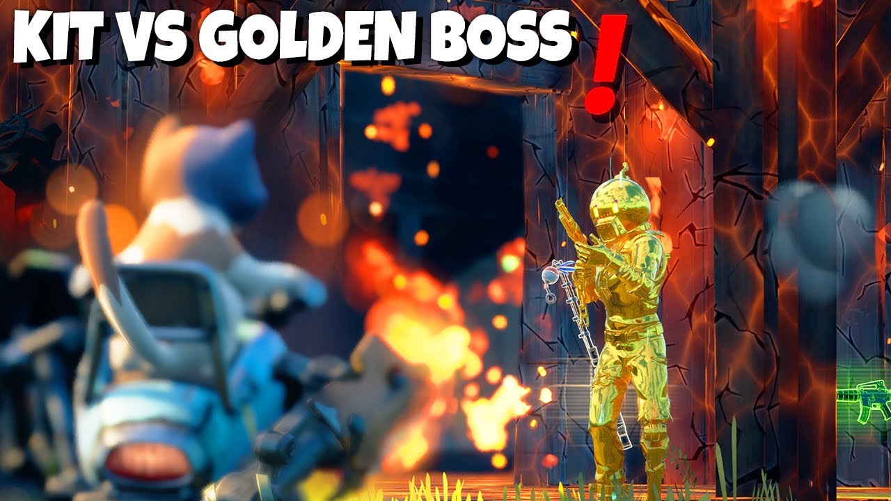 Kit VS New Golden Boss in Fortnite (Voiced by Kit) New Mystic Boss ...