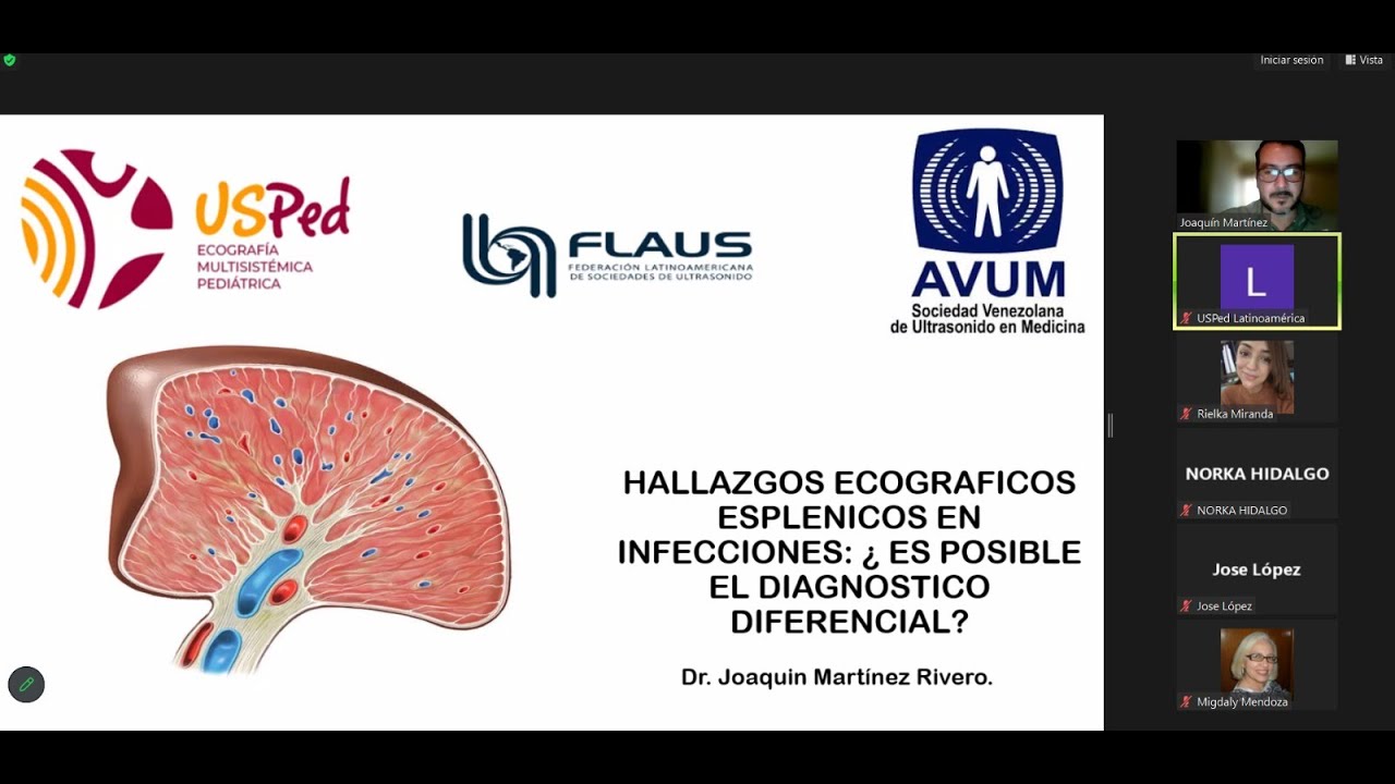 09.2024. Hallazgos ecograficos en infecciones esplénicas. Dr. Joaquin ...