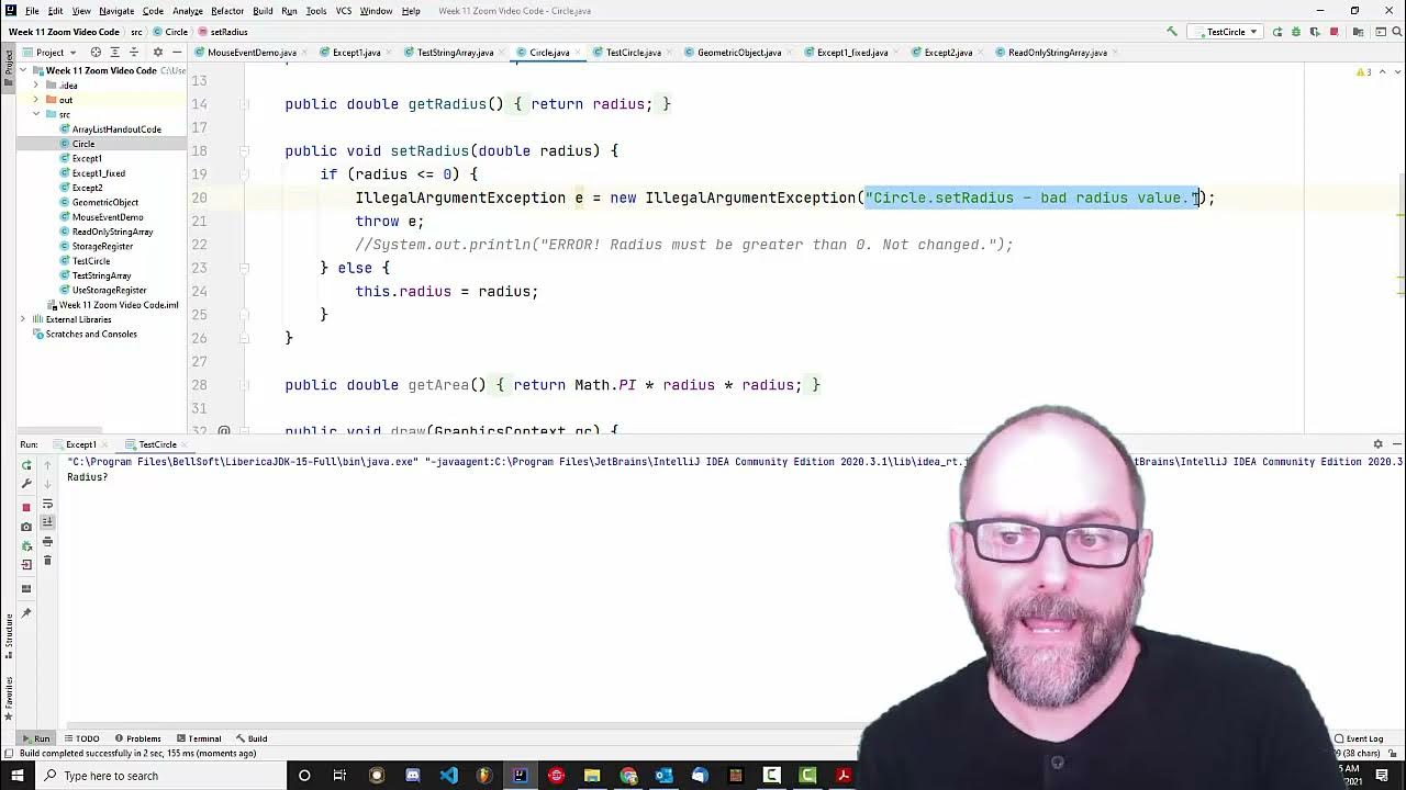 Programming in Java - 11.2 Throwing Exceptions - YouTube