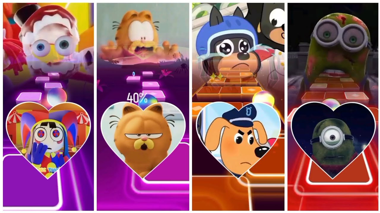 The Amazing Digital Circus 🆚 The Garfield Movie 🆚 Sheriff Labrador 🆚 ...