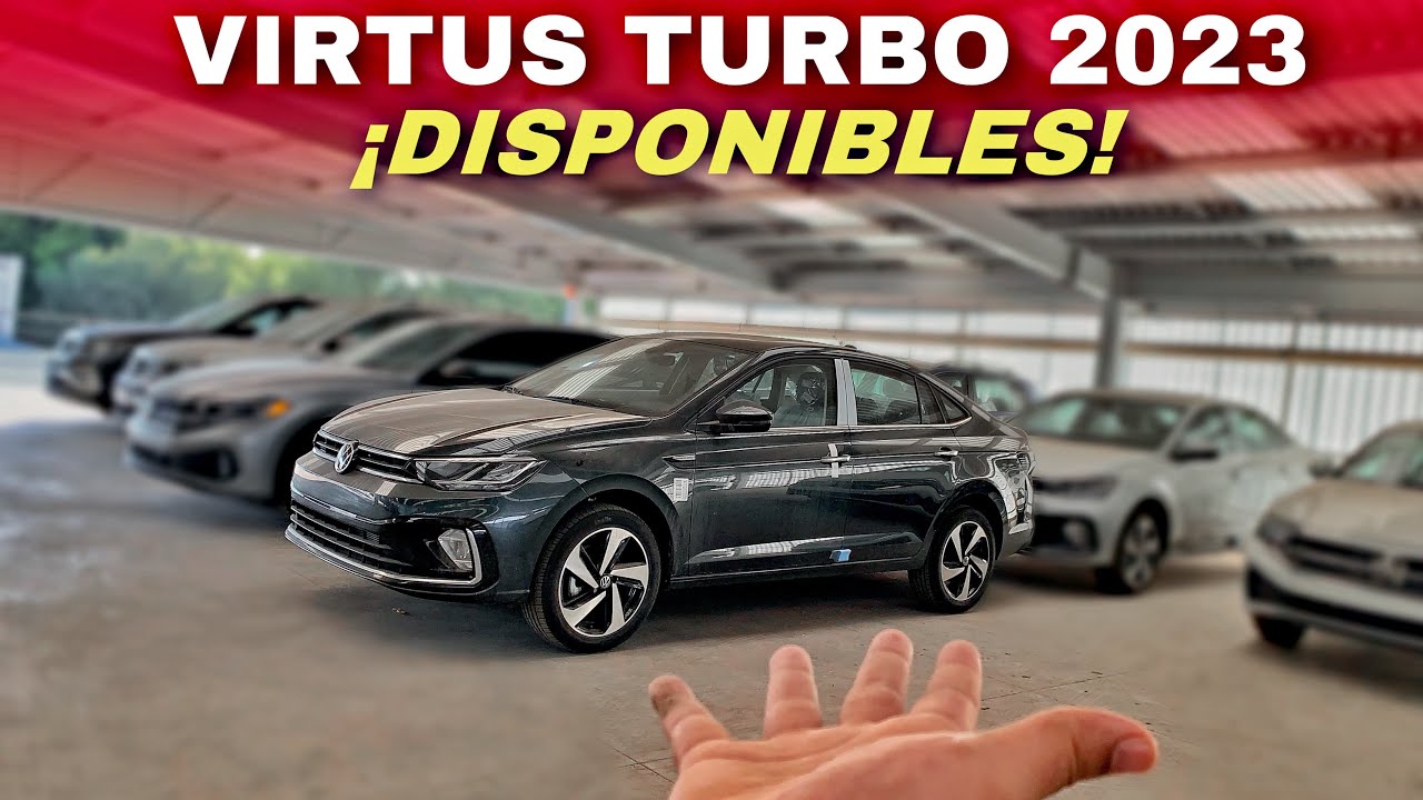 VIRTUS Highline turbo 2023 - Gris carbón y plata réflex. - YouTube