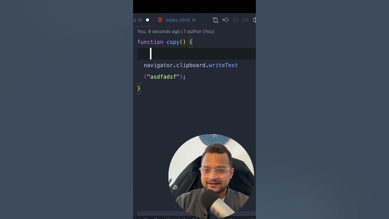 Copy Text To Clipboard In Javascript Javascript3 Javascript Javascriptdev Youtube