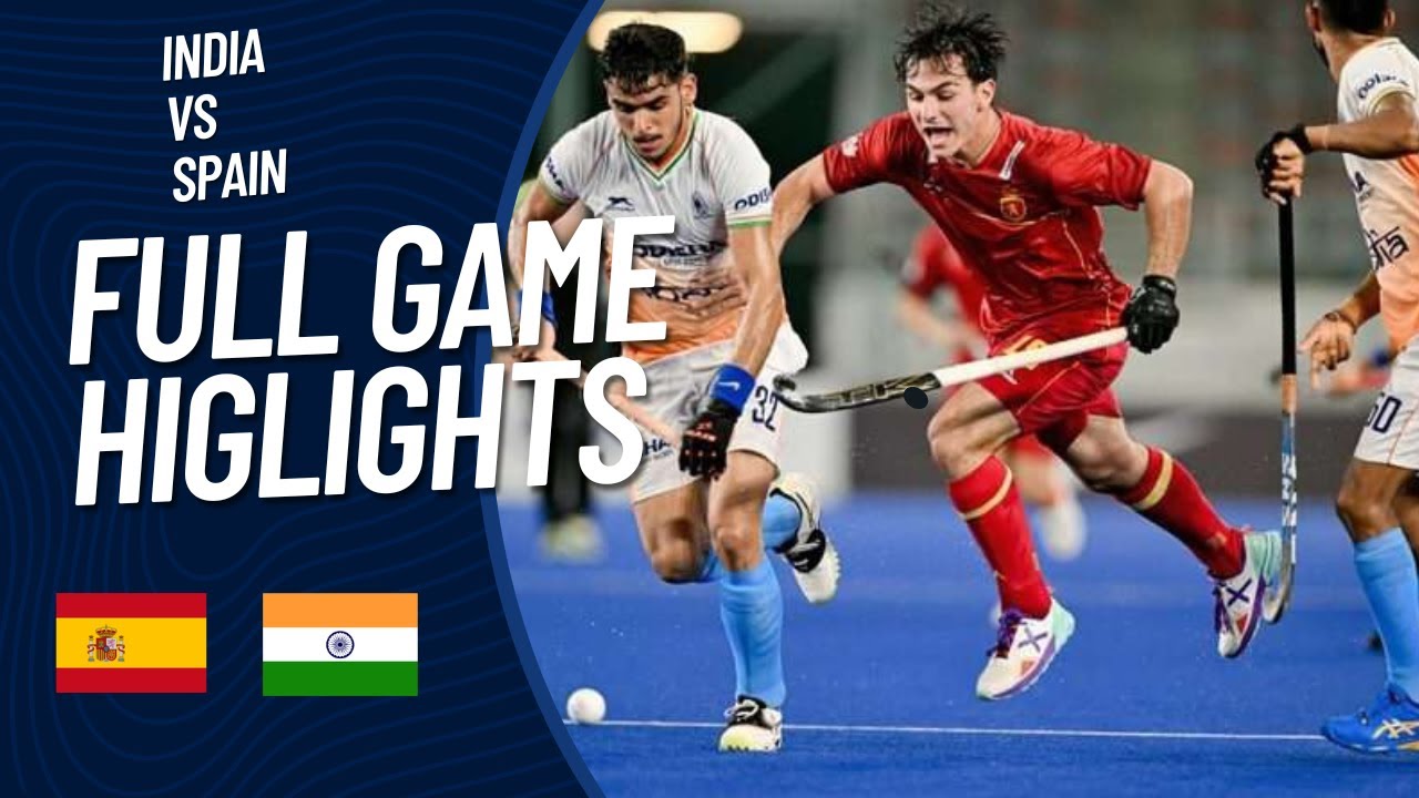 India Vs Spain hockey Junior World Cup 2023 highlights || Watch Ind Vs ...