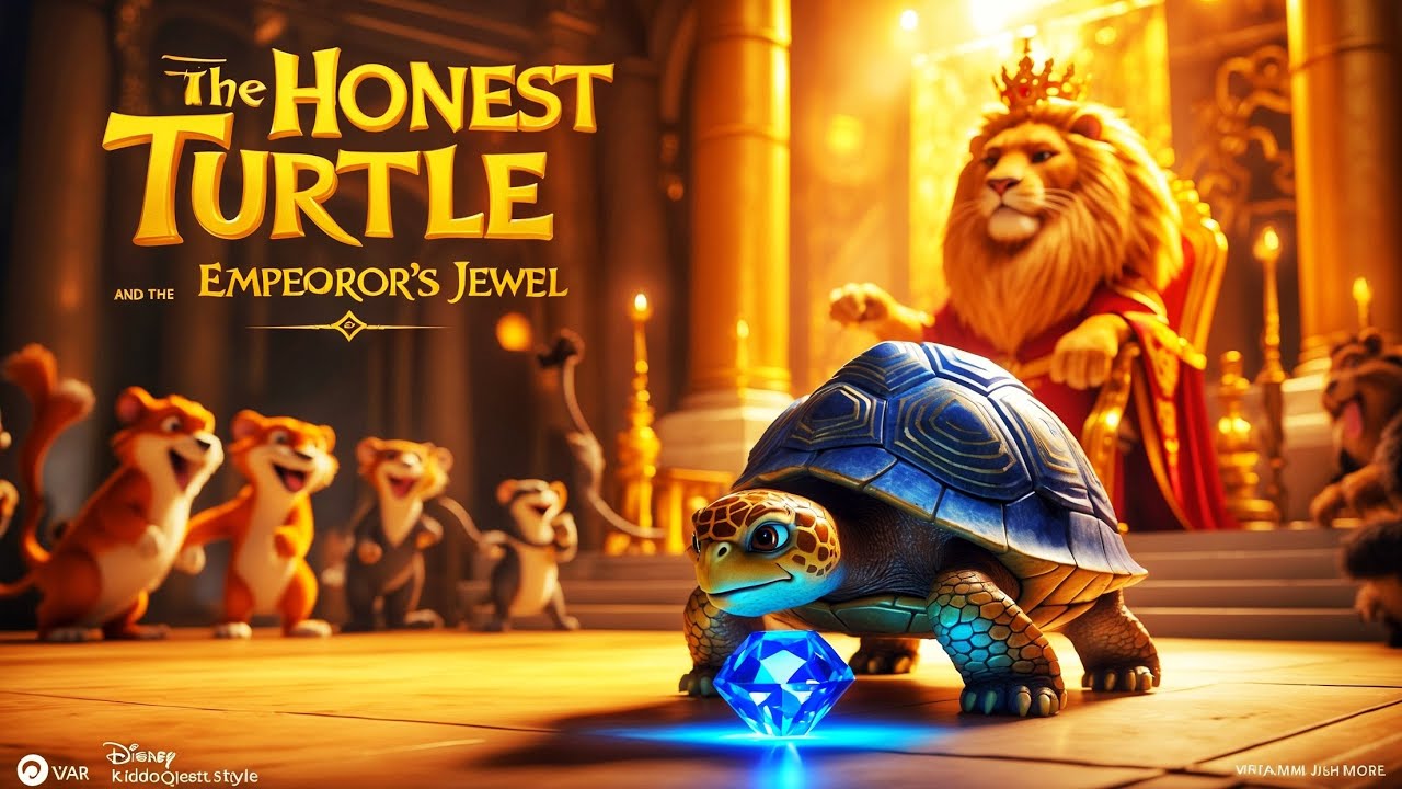 The Honest Turtle and the Emperor’s Jewel | A Heartwarming Kids Moral ...