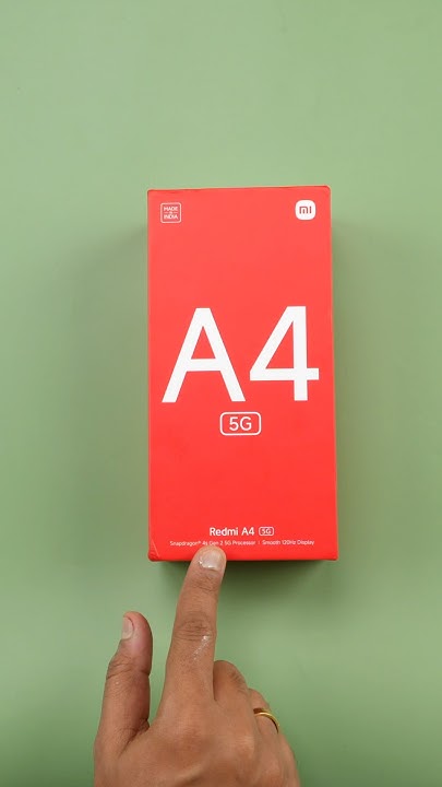 Redmi A4 Unboxing #redmia4 - YouTube