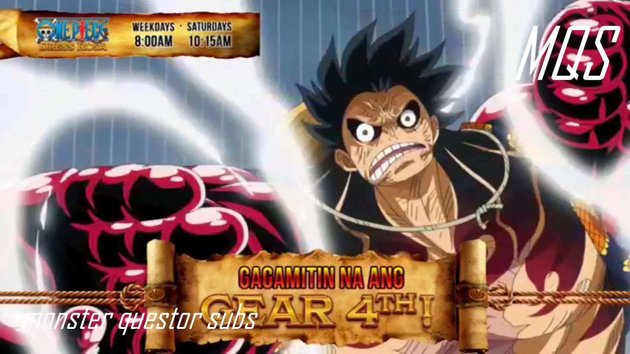 One Piece Dressrosa Arc New Schedule (New CM Promo)(GMA Astig Authority ...