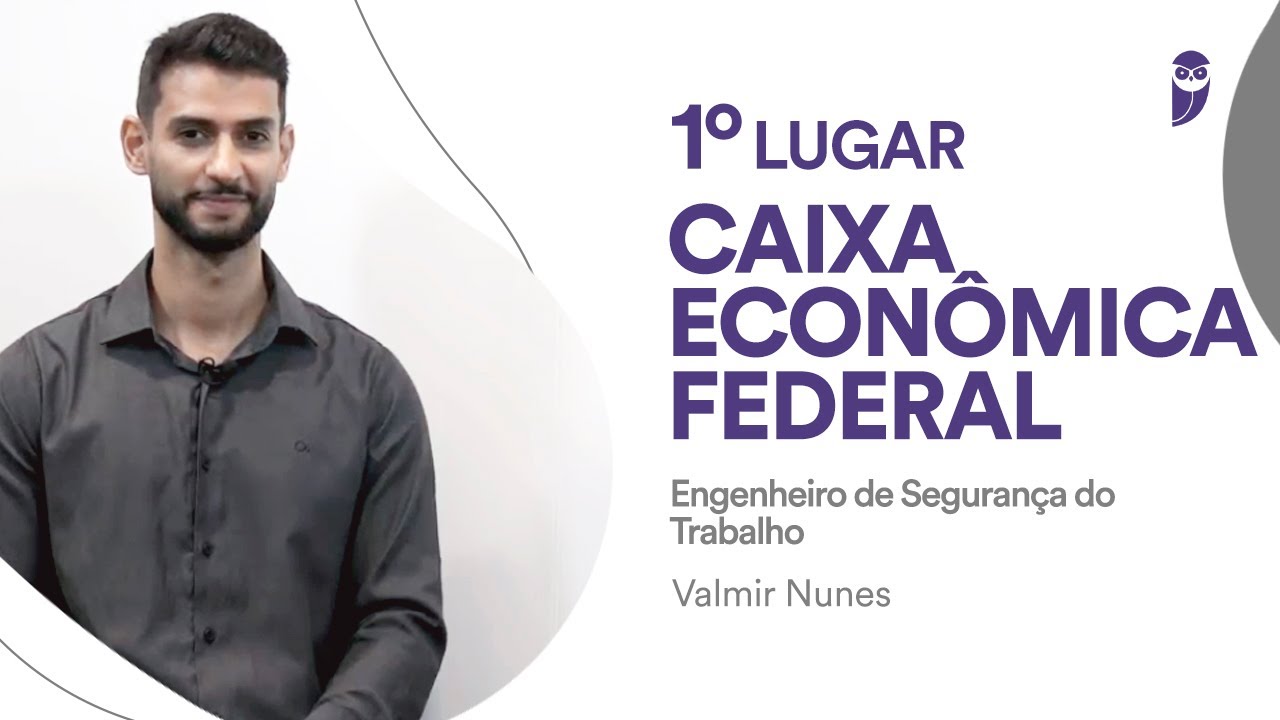 Concurso Caixa: conheça Valmir Nunes, 1º lugar para Engenheiro de ...