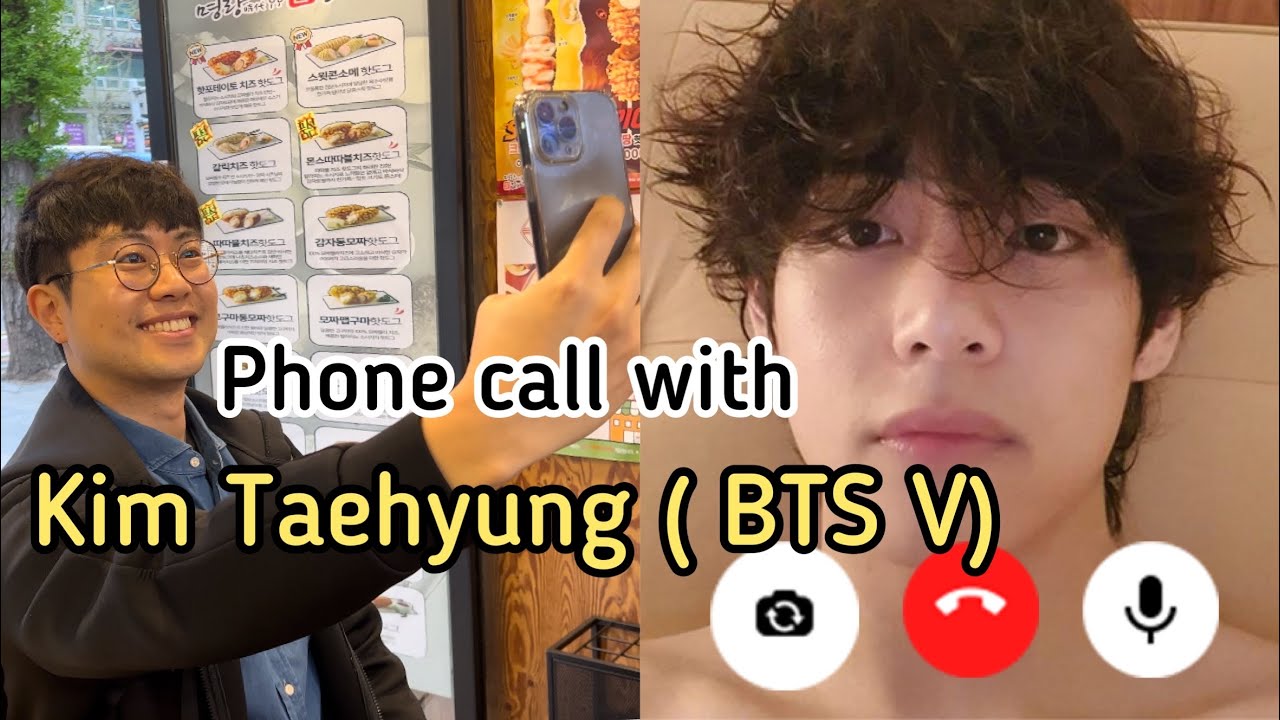 Phone call with BTS V ( Kim Taehyung) full conversation - YouTube