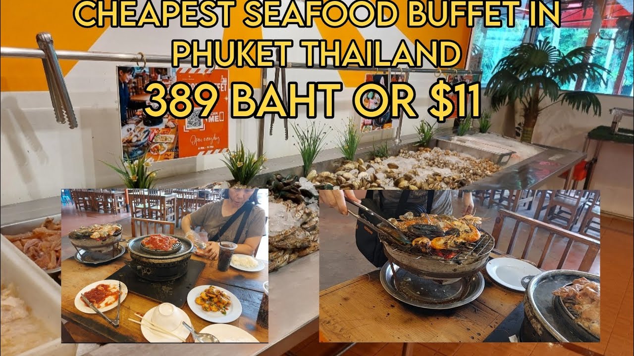 CHEAPEST SEAFOOD BUFFET IN PHUKET THAILAND | $11 | OSAKA SHABU BUFFET ...