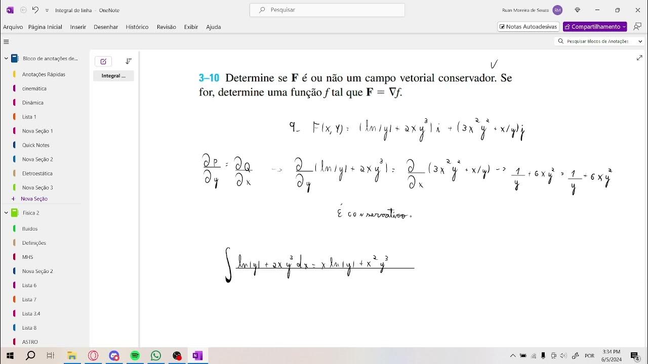 Questão de campo vetorial - YouTube