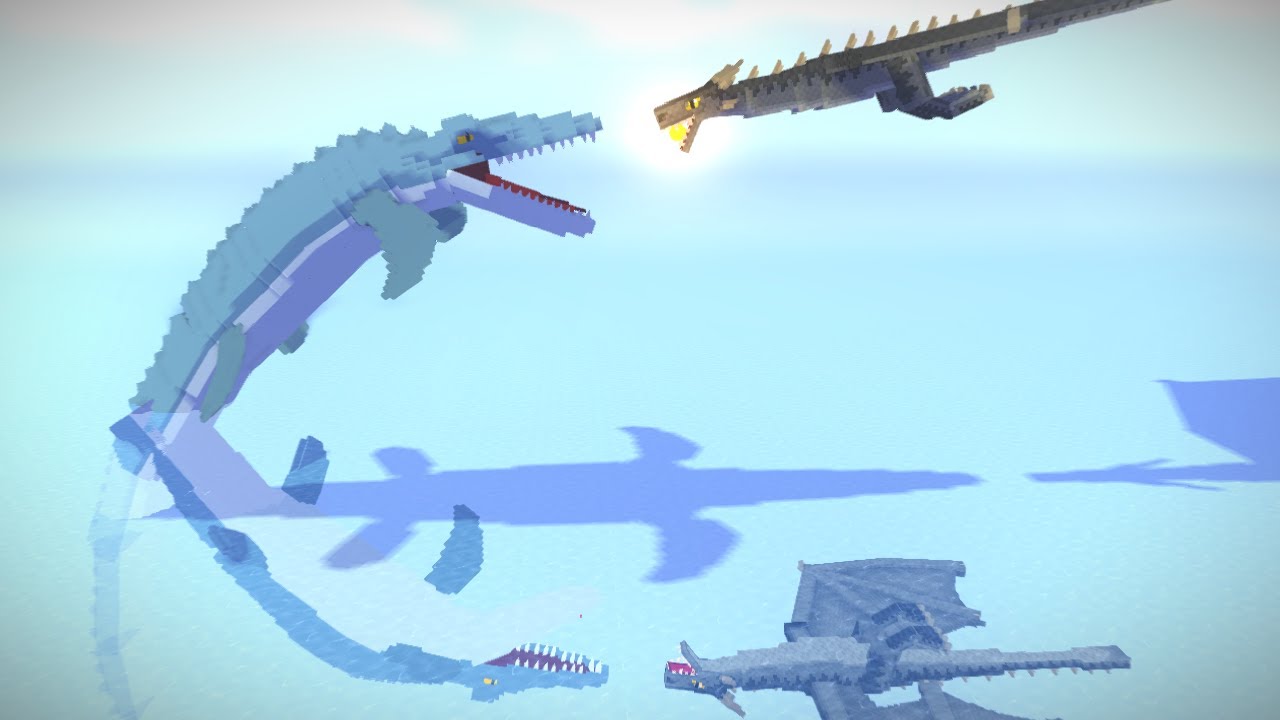 Mosasaurus (Jurassic World Reborn) vs Fire Dragon (Ice and Fire ...