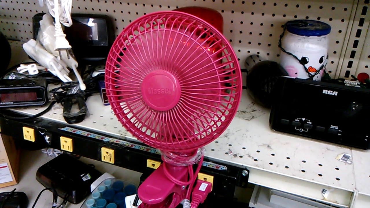 (quick video) Massey clip fan - YouTube