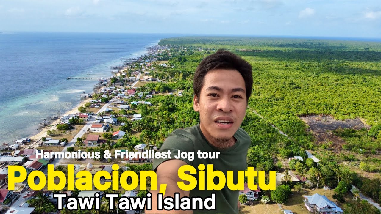 Poblacion Sibutu, Tawi Tawi - unexpected jog tour with the locals ...